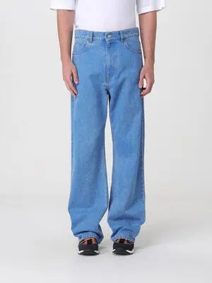 Marni Wide-leg Jeans In Organic - Blue