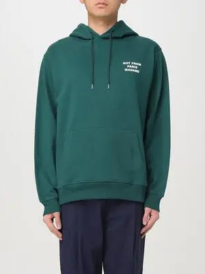 Drole De Monsieur Logo Hooded Sweatshirt - Green