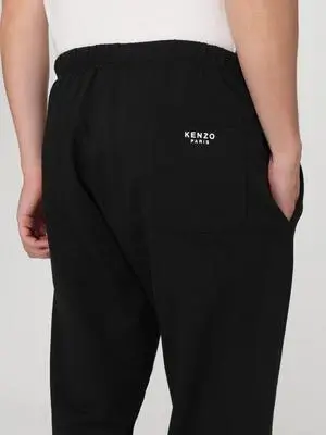 Kenzo Embroidered Logo Sweatpants - Black