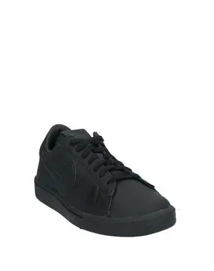 Nike X Comme Des Garçons Leather Sneakers - Black