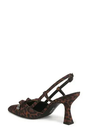 CIRCUS NY BY SAM EDELMAN Monica Slingback Pumps - Black Natural Multi