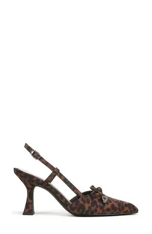 CIRCUS NY BY SAM EDELMAN Monica Slingback Pumps - Black Natural Multi