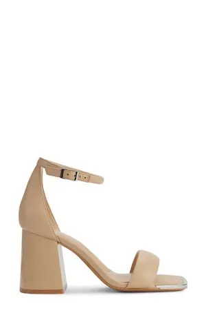 Dkny Scarla Ankle Strap Sandal - Beige