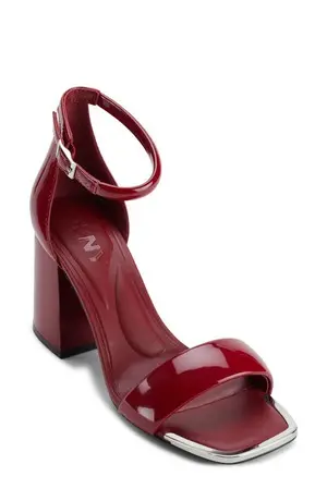 Dkny DKNY Scarla Ankle Strap Sandal Ruby Red