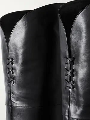 Chloé Eve Leather Over-the-knee Boots - Black