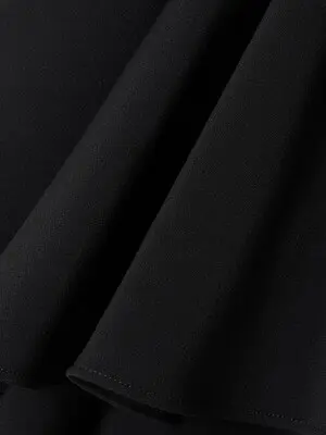 Chloé Cape-effect Crepe Mini Dress
