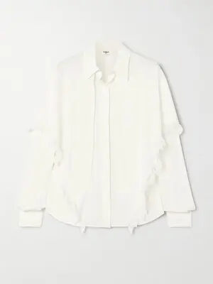 Chloe Trimmed Shirts For Women