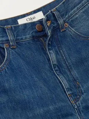 Chloé High-rise Wide-leg Jeans - Blue