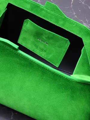 Attico 8.30 Pm Suede Clutch