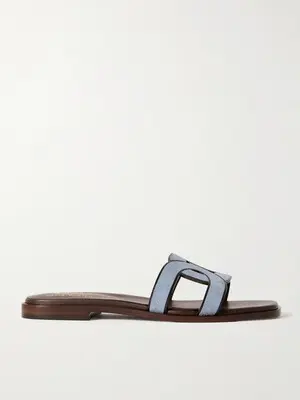 TOD'S Suede Slides