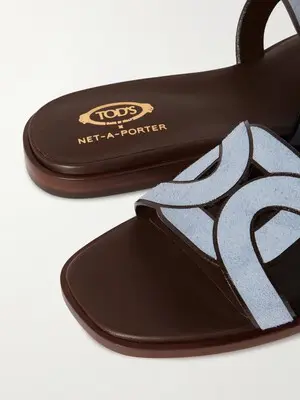 TOD'S Suede Slides