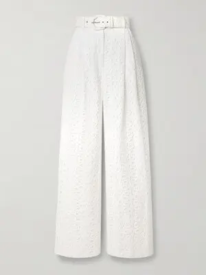 Women's Broderie Anglaise Pants