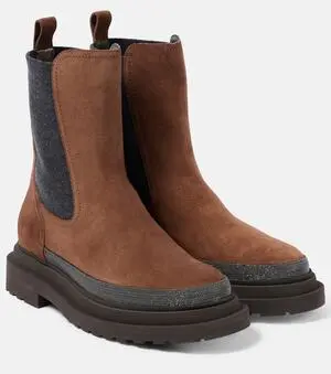 Brunello Cucinelli Pull On Boots For Women