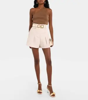 Jacquemus Le Short Bari High-rise Shorts