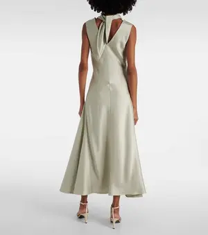 JIL SANDER Draped Maxi Dress