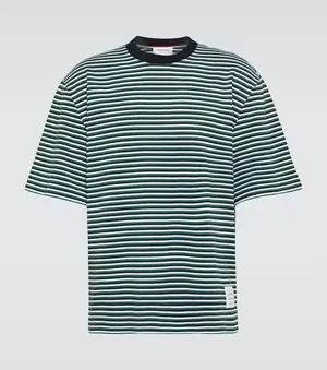 Thom Browne Striped Oversized Cotton T-shirt