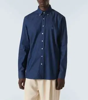 Etro Logo Denim Shirt