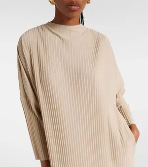 Max Mara Turtleneck Midi Dress