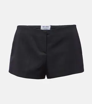 Attico Virgin Wool Tailored Shorts