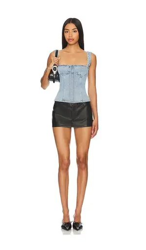 Lioness Daydream Denim Corset