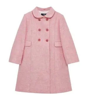 Trotters Wool Double-breasted Coat