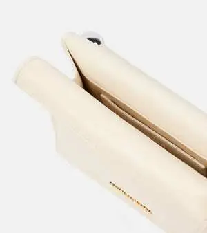 Jacquemus La Petite Pochette Rond Carré Leather Clutch