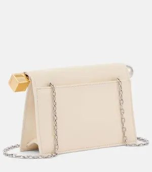 Jacquemus La Petite Pochette Rond Carré Leather Clutch