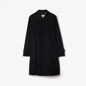 Burberry Long Gabardine Car Coat