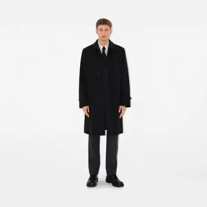 Burberry Long Gabardine Car Coat