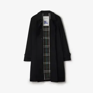 Burberry Long Gabardine Car Coat