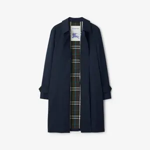 Burberry Long Gabardine Car Coat