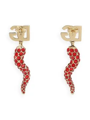 Dolce & Gabbana Dg Horn Drop Earrings