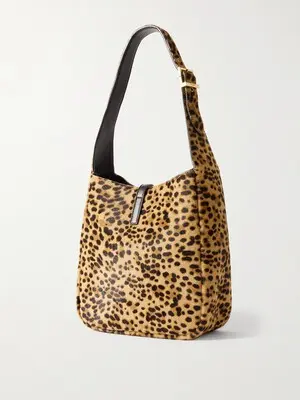 Saint Laurent Le 5 À 7 Supple Small Shoulder Bag - Animal Print