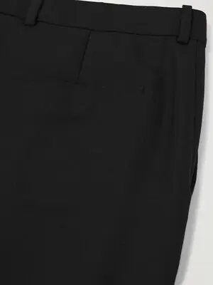 Saint Laurent Straight-leg Wool-twill Trousers