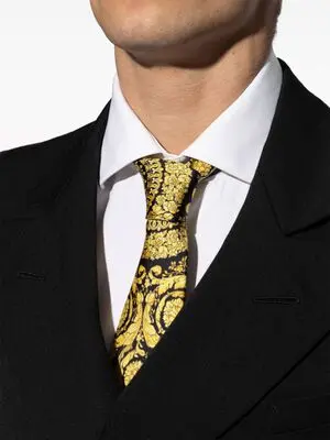 Versace Barocco Silk Tie
