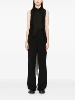 Yohji Yamamoto Asymmetric Draped Waistcoat
