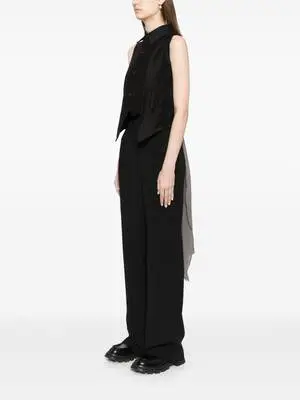 Yohji Yamamoto Asymmetric Draped Waistcoat
