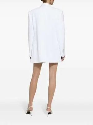 Dolce & Gabbana Mini A-line Tweed Skirt - White