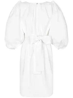 Women's Day Dresses with Puff Sleeves