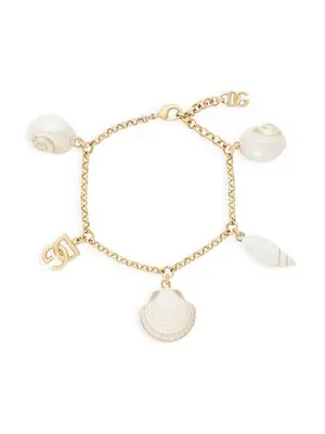 Dolce & Gabbana Charm Shell Bracelet - Gold
