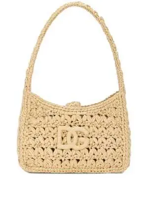 Dolce & Gabbana 3.5 Raffia Shoulder Bag