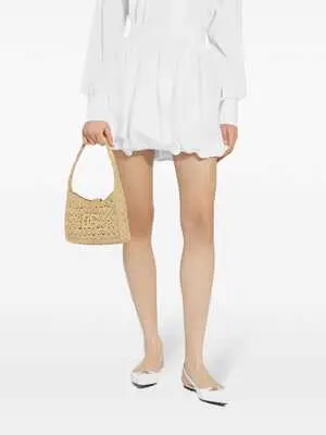Dolce & Gabbana 3.5 Raffia Shoulder Bag