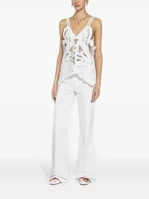 Dolce & Gabbana Cut-out Cotton Top