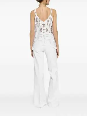 Dolce & Gabbana Cut-out Cotton Top