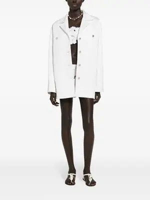 Dolce & Gabbana Floral-embroidered Miniskirt