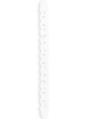 Dolce & Gabbana Broderie Anglaise Cotton Headscarf - White