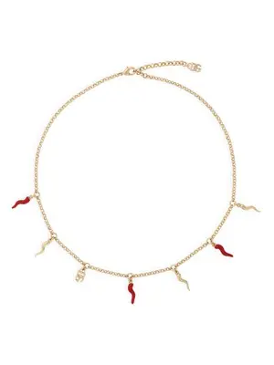 Dolce & Gabbana Horn Charm Necklace - Gold
