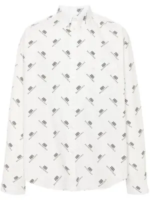 Balenciaga Bb-print Cotton T-shirt