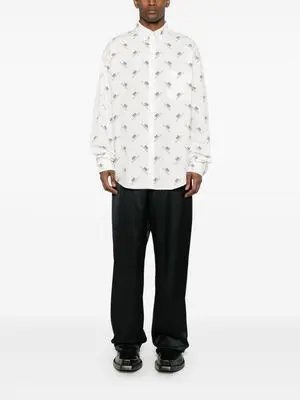 Balenciaga Bb-print Cotton T-shirt