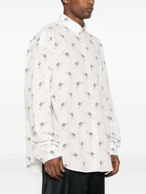 Balenciaga Bb-print Cotton T-shirt